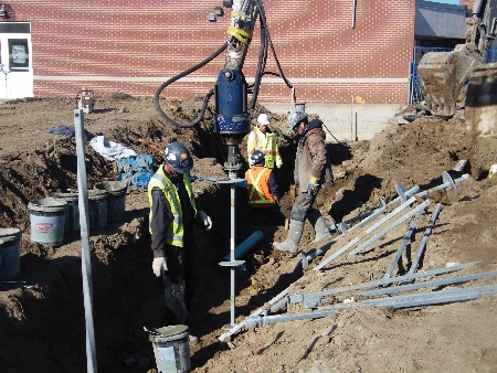 Helical Micropiles - Mason Grady Foundations